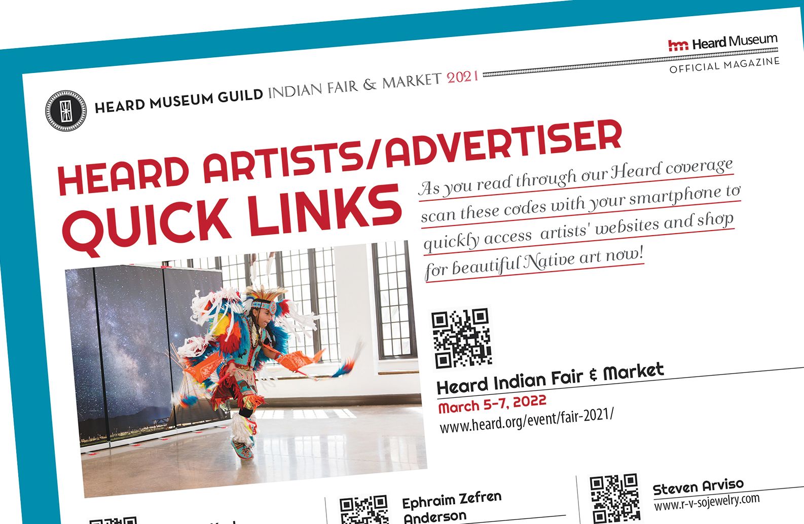Heard Artists/Advertiser Quick Links (Issue 31)